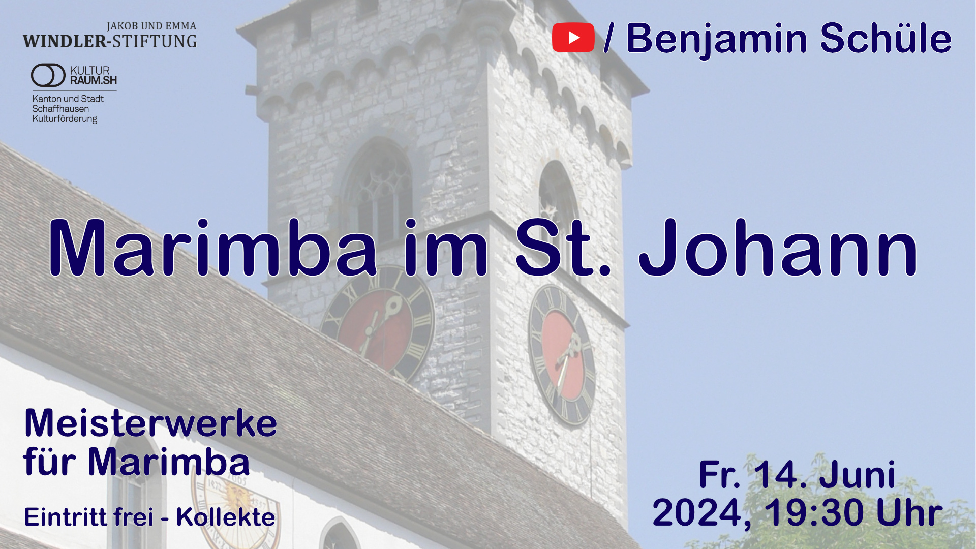 June 2024 – Masterpieces for Marimba | Marimba im St. Johann